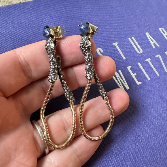 Alexis Bittar | Jewelry | Alexis Bittar Serpent Snake Lapis Crystal ...